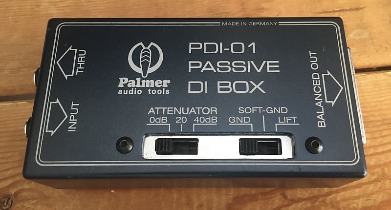 Palmer PDI-01 (passive DI box) | Reverb