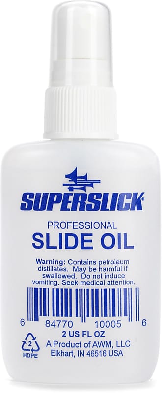Superslick TSO Trombone Slide Oil Spray Bottle - 2 oz. | Reverb