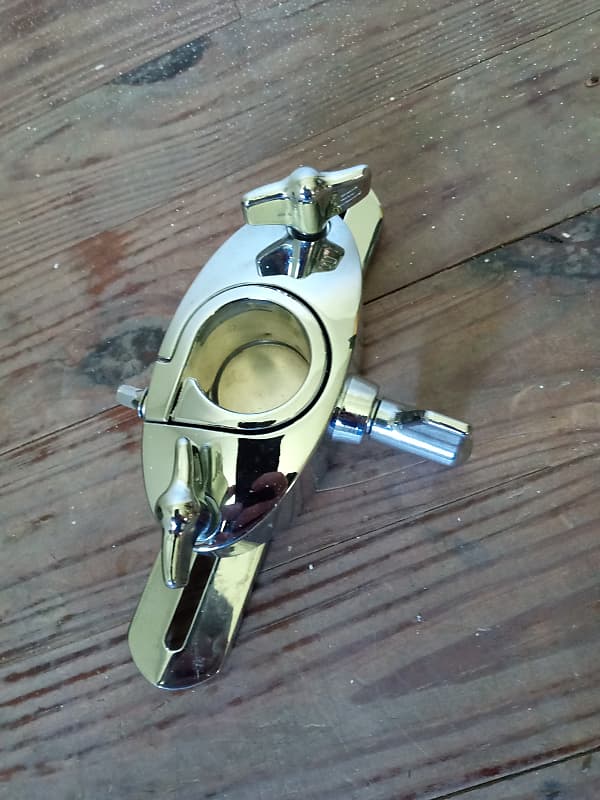 Sound Percussion Labs Bass drum tom mount attachment - Chrome | Reverb