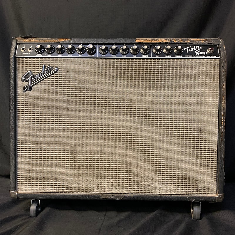 Used Fender Twin Amp 100w 2x12 Tube Combo 123024 | Reverb UK