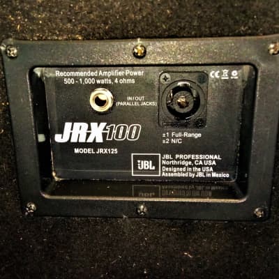 JBL JRX100 2-Way Passive PA Speakers Pair With Dual 15" | Reverb