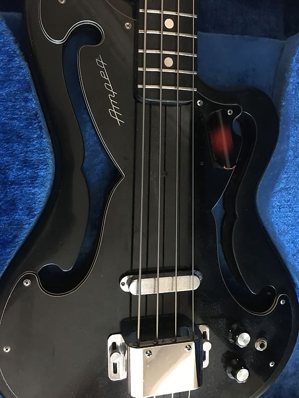 Ampeg Bass AEB-1 Scroll Black | Reverb