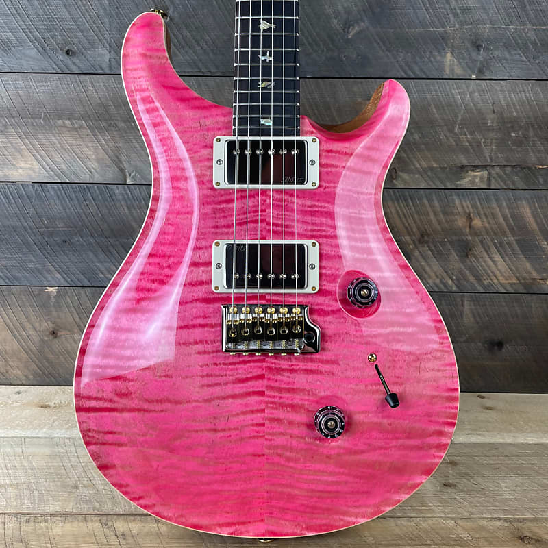 PRS Custom 24 Wood Library Flame Maple 10-Top Torrefied Maple | Reverb