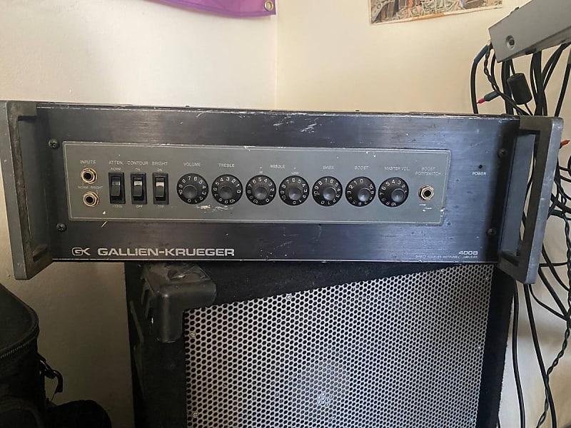 Vintage Gallien-Krueger 400b 80’s | Reverb