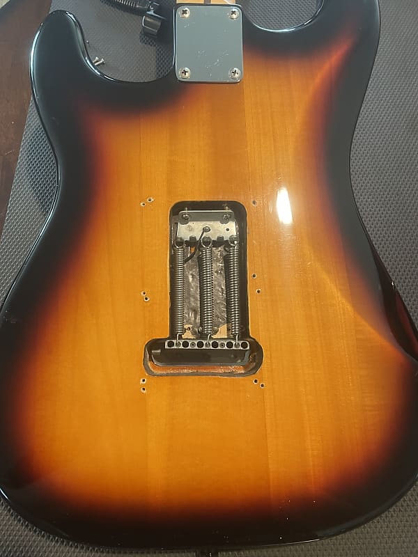 Partscaster EMG DG20 David Gilmour loaded Stratocaster - | Reverb