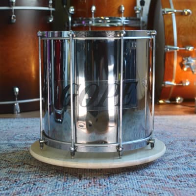 GOPE 12"x30cm Repinique Samba Drum in Mirror Chrome | Reverb