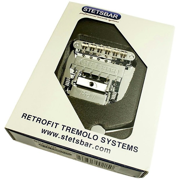 STETSBAR PRO II Retrofit Tremolo System for STRATOCASTER, | Reverb
