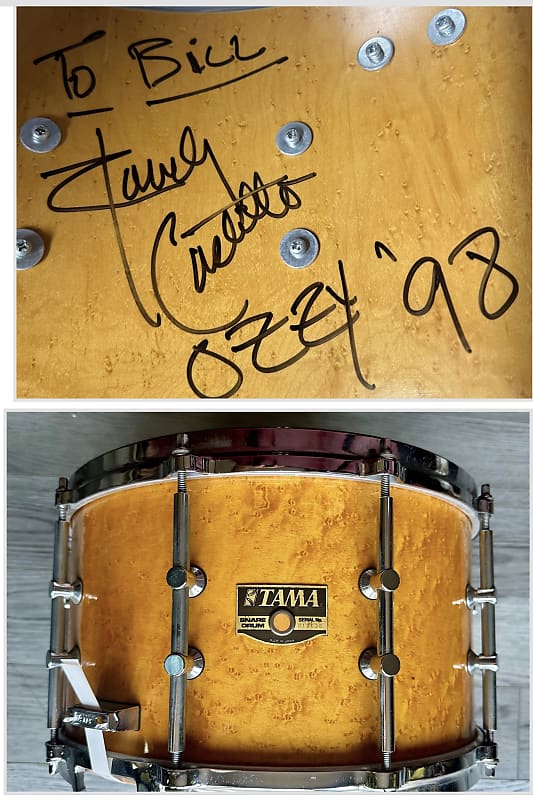 Tama Artstar Snare Drum Randy Castillo Ozzy Ozbourne 1990’s - | Reverb