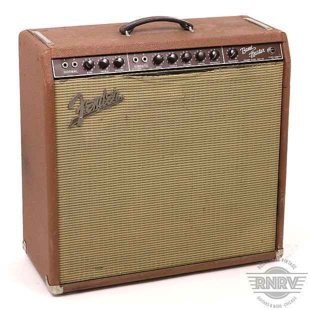 1960 Fender Brownface Bandmaster Combo | Reverb