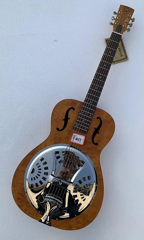Custom Dobro Guitar, Laminated Maple Body with Neck and | Reverb