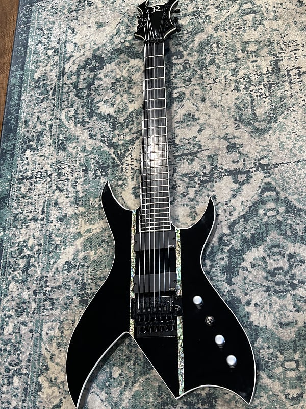 B.C. Rich Steve Smyth Signature 7-string Bich - Black | Reverb