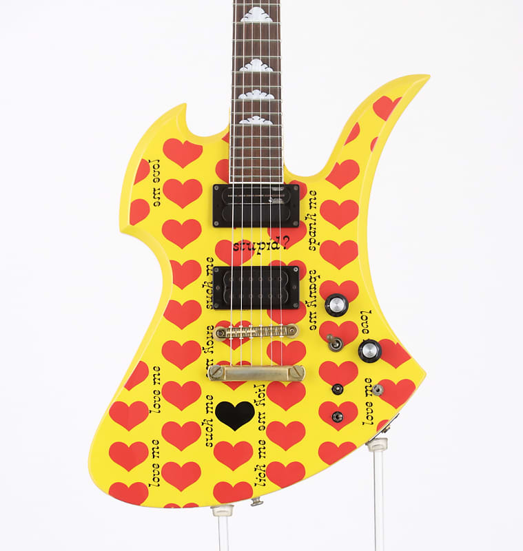 BURNY MG-145S Yellow Heart hide Model [01/13] | Reverb