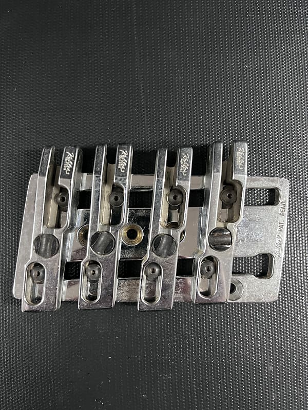 Kahler Bass Bridge 1980's - Chrome | Reverb