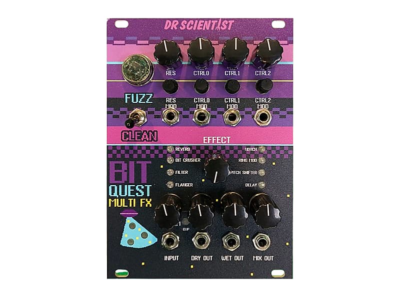 Dr. Scientist BitQuest Eurorack Multi-Effects | Reverb