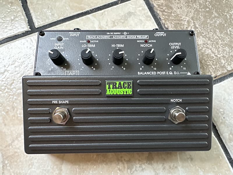 Trace TAP1 Acoustic Guitar Preamp | Reverb