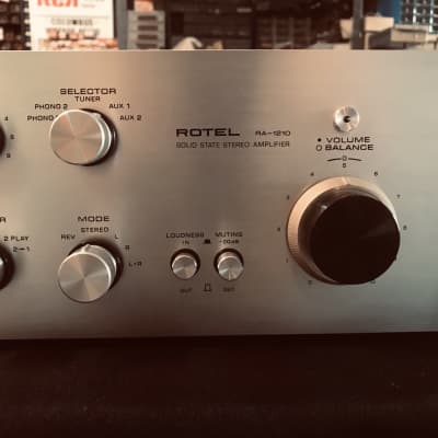 Rotel RA 1210 Integrated Amplifier | Reverb
