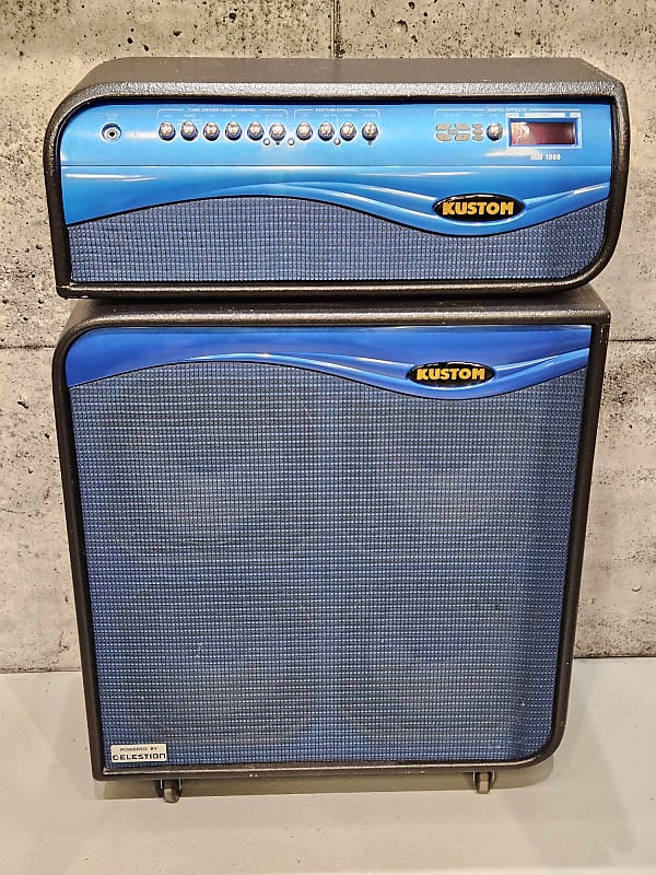 Hybride Tube Amp Head with 4 x 12 130W Cabinet Kustom | Reverb Canada