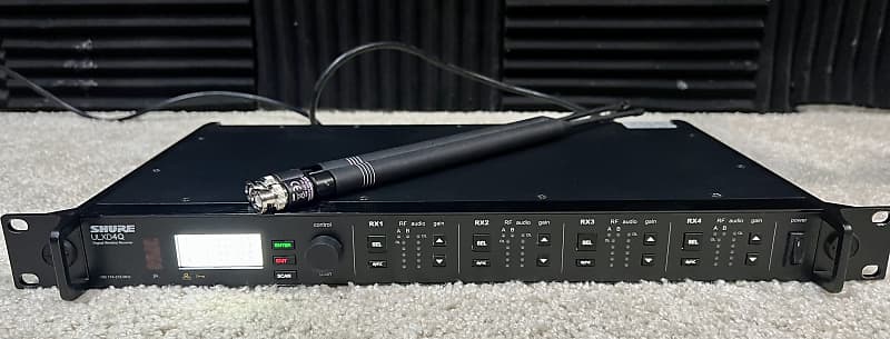 Shure ULXD4Q Quad-Channel Digital Wireless Receiver V50: | Reverb