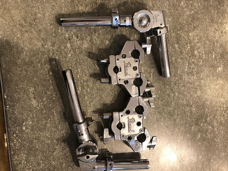 Pearl Multi clamps and short tom arms 2000's | Reverb
