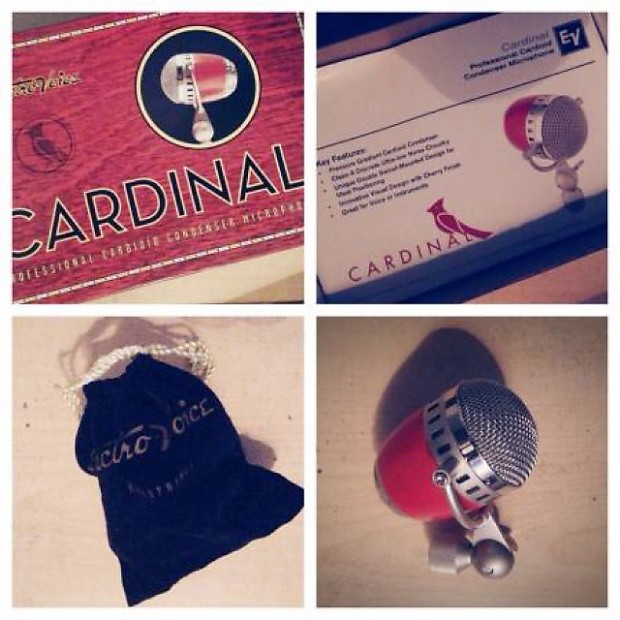 Electro Voice Cardinal Cherry red | Reverb