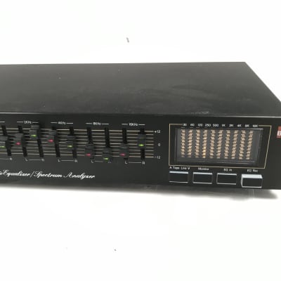 BSR AQL - 300 Stereo Frequency Graphic Equalizer Spectrum | Reverb