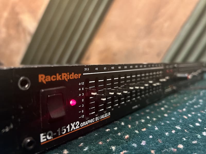 *Vintage* 1980’s Rack Rider EQ-151X2 - Dual 15 Band Equalizer | Reverb
