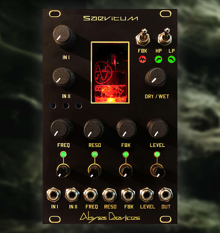 Abyss Devices Saevitum - 12AX7 Vacuum Tube Distortion, Filter | Reverb