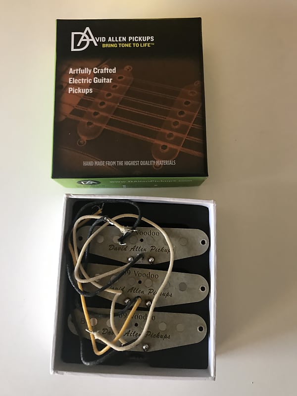 David Allen Pickups 69 Voodoo vintage plus Strat set | Reverb