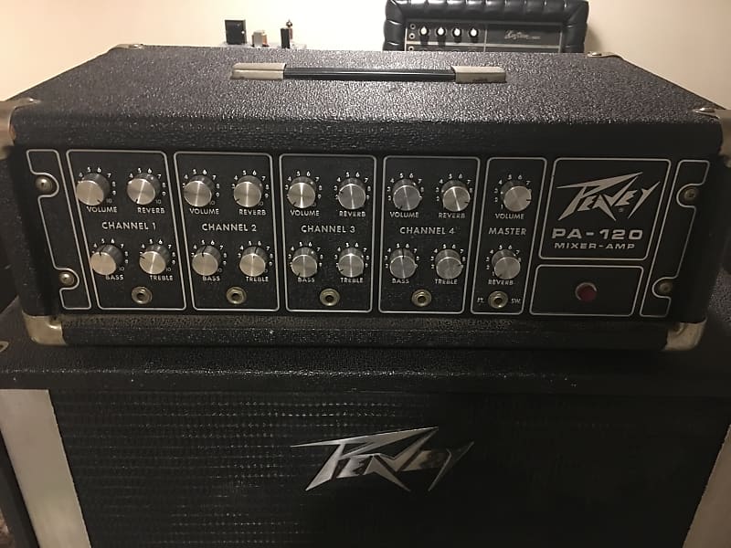 Vintage Peavey P.A 120 Series 120 1970 8ohm 60 watt Guitar | Reverb