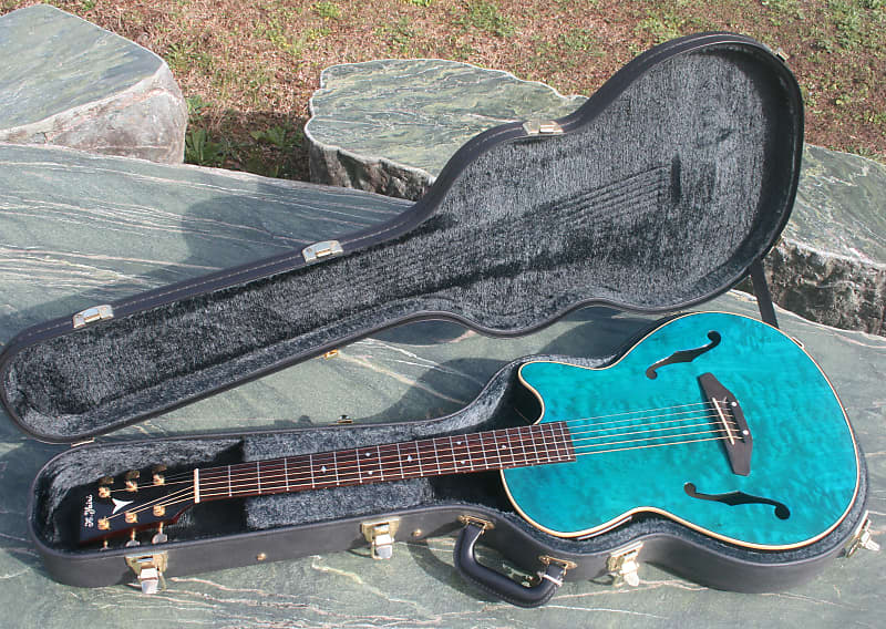 Yairi KYF-2 CTM Electric Acoustic Guitar Figured Maple Top | Reverb