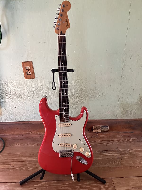 Fender Player Series Stratocaster Fiesta Red Stratocaster | Reverb