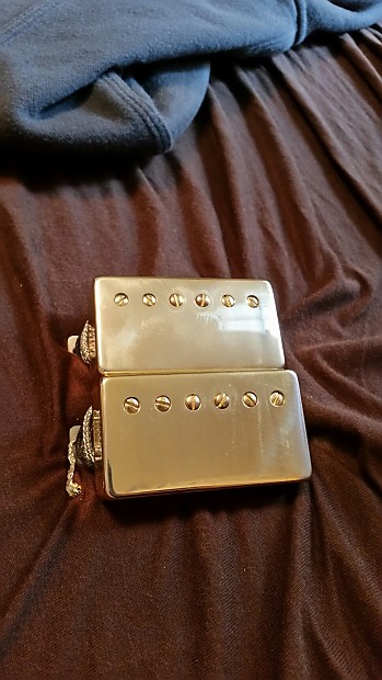 Golden Age - Stew Mac Alnico 5 PAF humbuckers Gold | Reverb