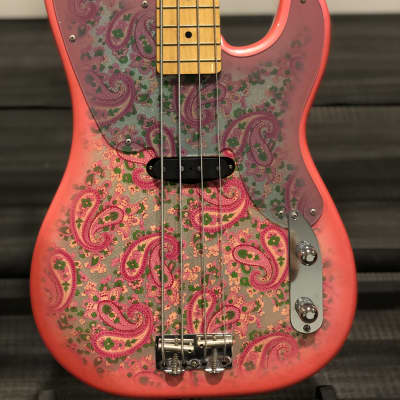 Fender Precision Bass 2002 Pink Paisley | Reverb