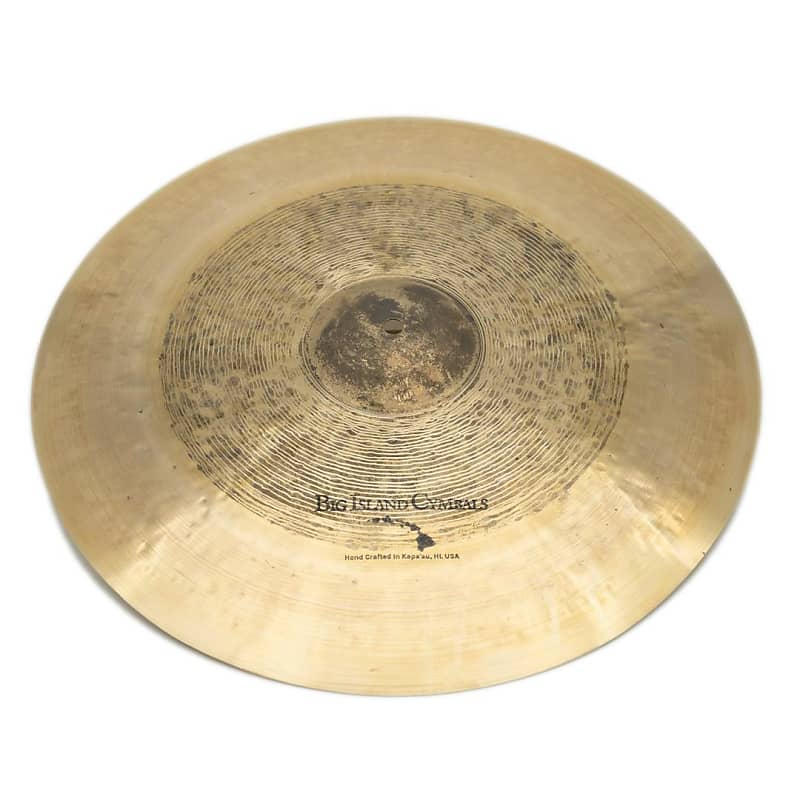 18" Big Island Cymbals Bamboo Special Dry Crash | Reverb