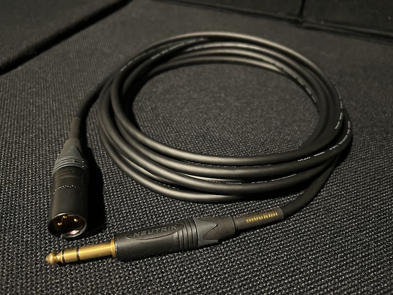 Mogami Gold TRS XLRM - 15 Balanced 1/4-inch TRS Male to XLR | Reverb