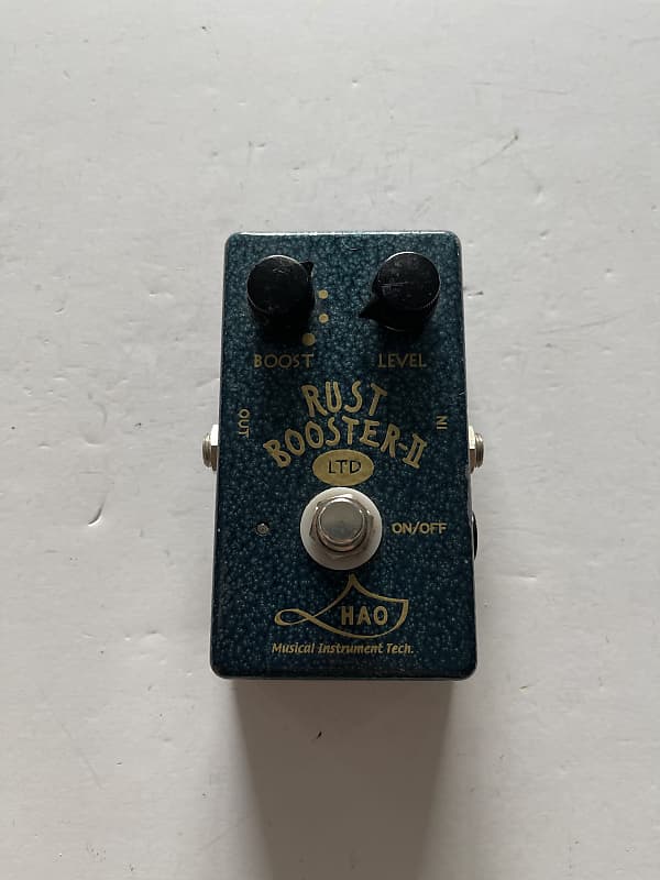 Hao RB-2 Rust Booster II Overdrive Boost Rare Guitar Effect | Reverb