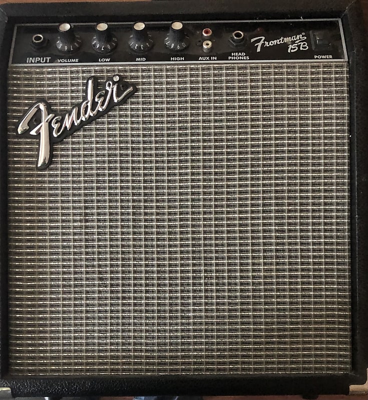 Non functional Fender Frontman 15B Amp (For Parts or Repair) | Reverb