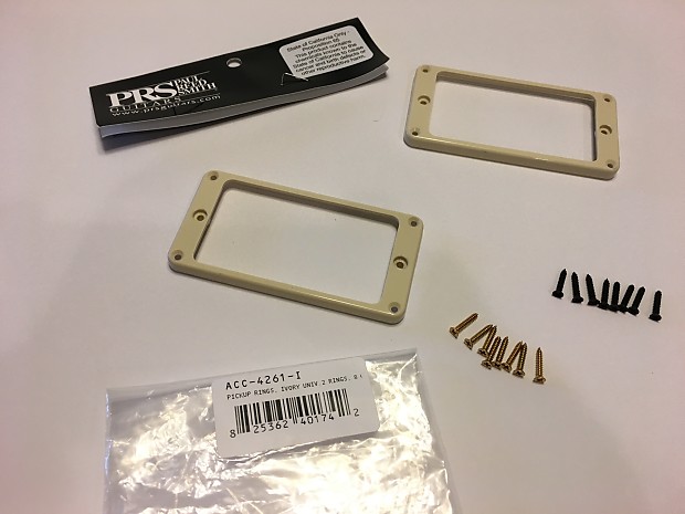 Paul Reed Smith PRS Pickup Mounting Rings (Ivory) Ivory Free | Reverb