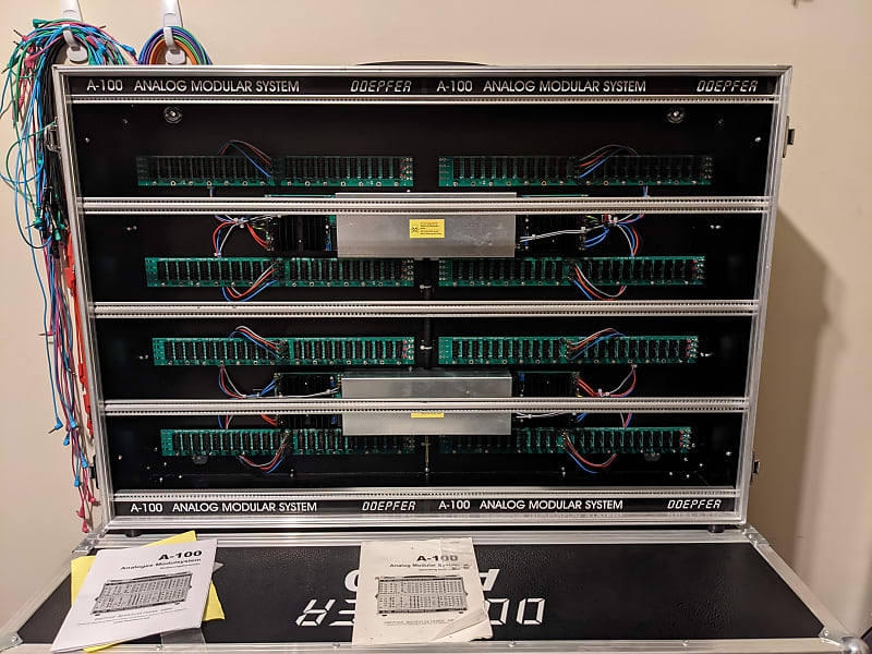 Doepfer Monster Case A-100PMS12 672HP 12U + Extras | Reverb