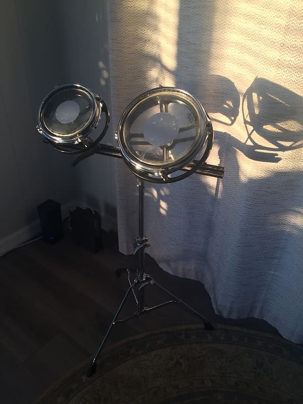 Remo Remo Roto Toms with stand - 6/8" - Original Vintage | Reverb