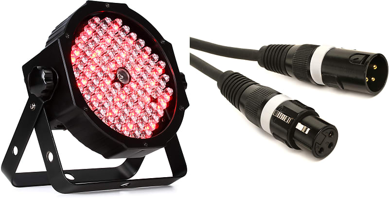ADJ Mega Par Profile Plus RGB+UV Par Bundle with Accu-Cable | Reverb