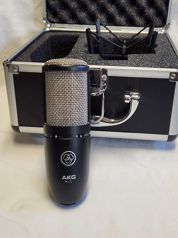 AKG P220 with travel case | Reverb