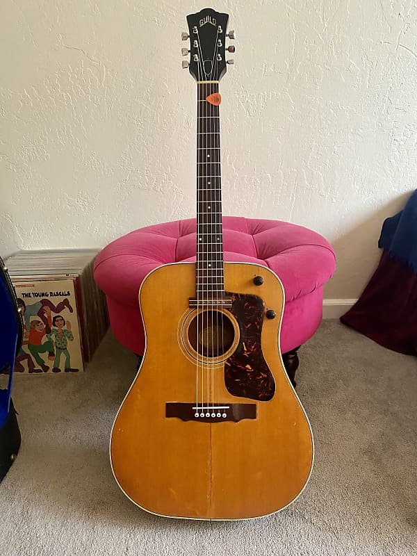 Vintage 1967 Guild “D40 Electric” Acoustic - RARE Hoboken | Reverb
