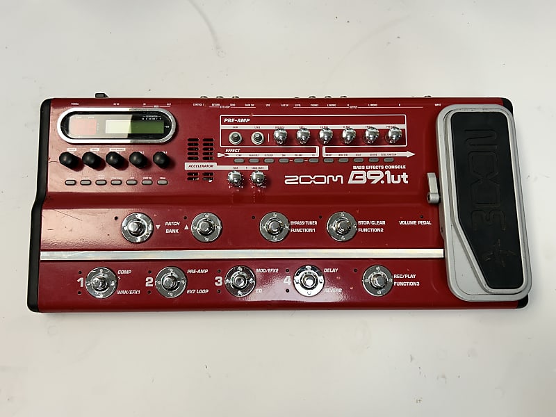 Zoom B9.1ut Bass Multi-FX/Modeler Pedal | Reverb