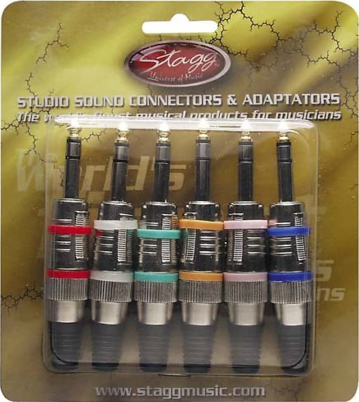 6x Pro stereo phone plugs | Reverb