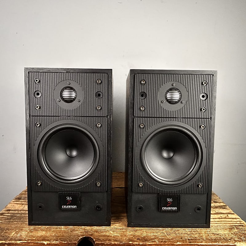 Celestion SL6 Bookshelf Speakers | Reverb