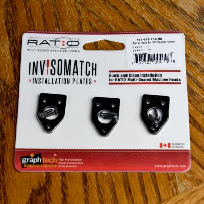 Graph Tech Ratio InvisoMatch Premium Mounting Plates For 45 | Reverb