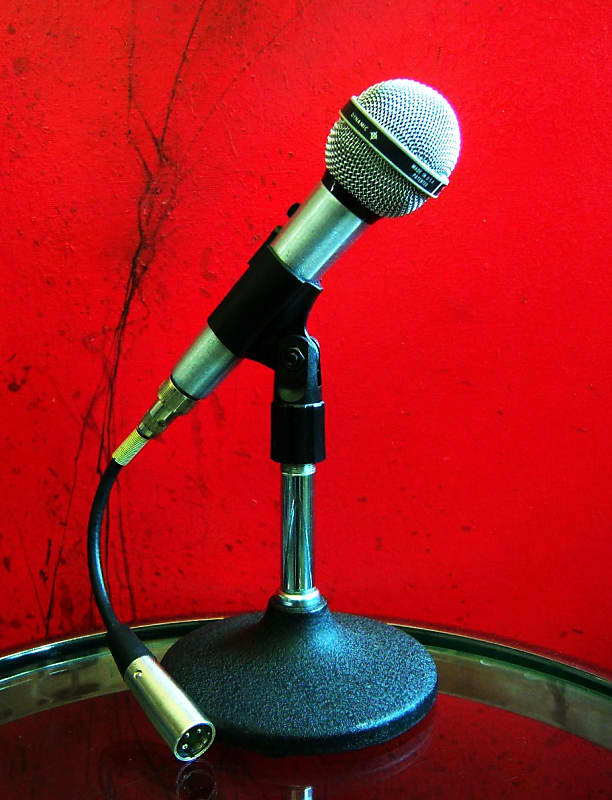 Vintage 1970's Shure PE585 dynamic cardioid microphone High Z | Reverb