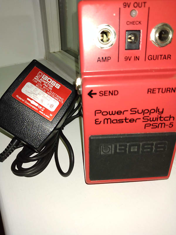 Boss PSM-5 Power Supply & Master Switch Guitar Pedal Power | Reverb