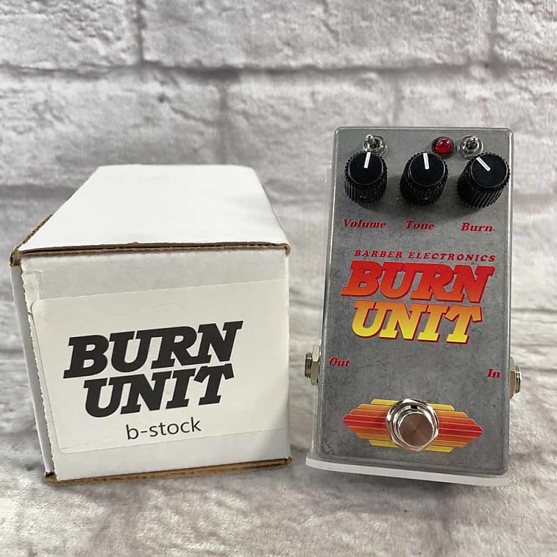 Used: Barber Electronics Burn Unit Overdrive Pedal | Reverb